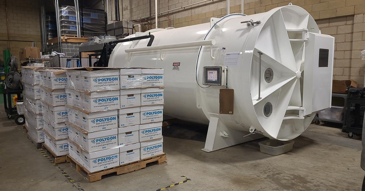 Clean Energy Reduces Footprint of Documents Freeze-Dry Chamber - Polygon Group