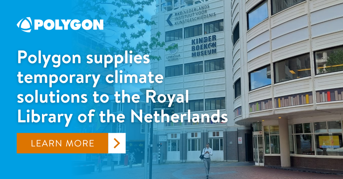 Polygon supplies temporary climate solutions to the Royal Library of ...