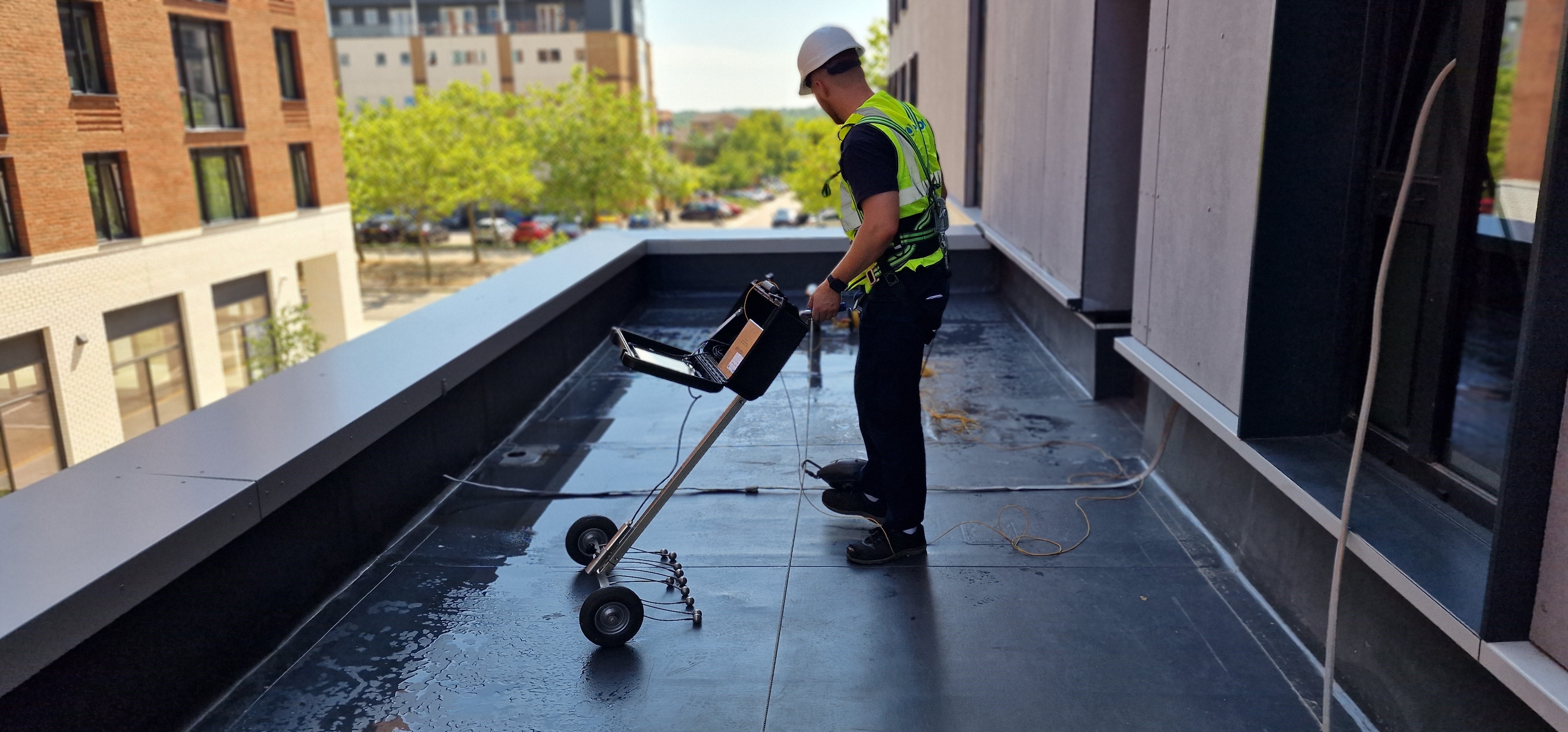 Flat Roof Leak Detection - Polygon Group