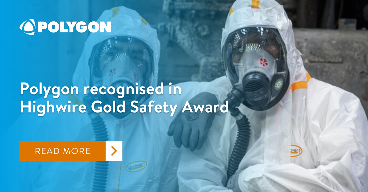 Polygon recognised in Highwire Gold Safety Award - Polygon Group